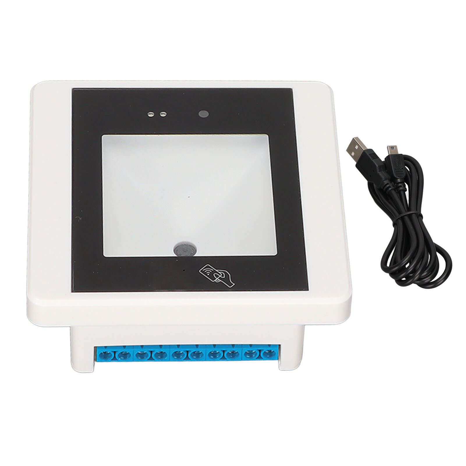 Сканер штрих -кода Многофункциональный рабочий стол 1D 2D QR -штрих -кодовый контроль доступа Comply Card Scanner ID ID ReaderR35C White