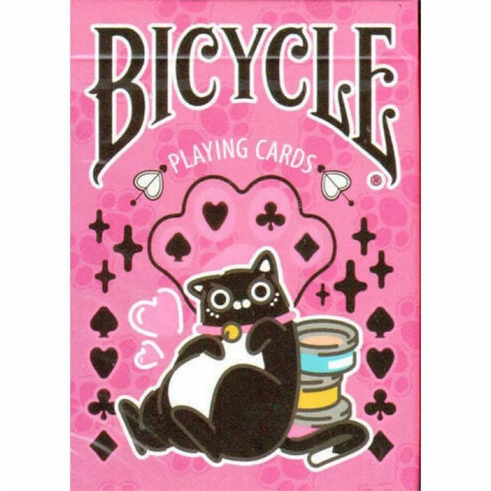 Карты игральные Bicycle Cats pink