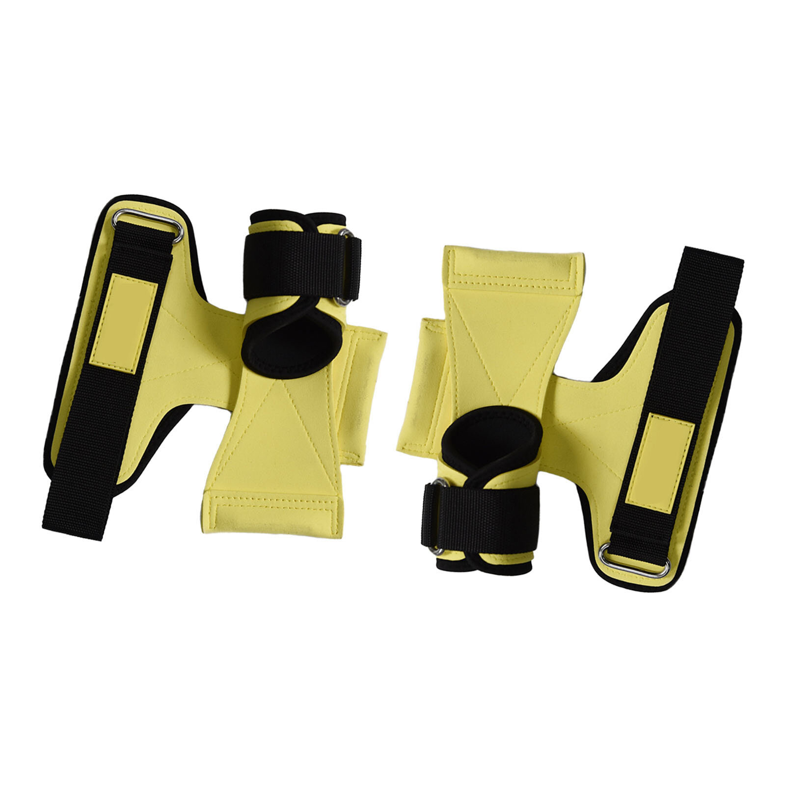 Перчатки для силовых тренировок в спортзале с поддержкой запястья, для мужчин и женщин, с полной защитой ладони, для тренировок, фитнеса, подтягиваний, желтого цвета.