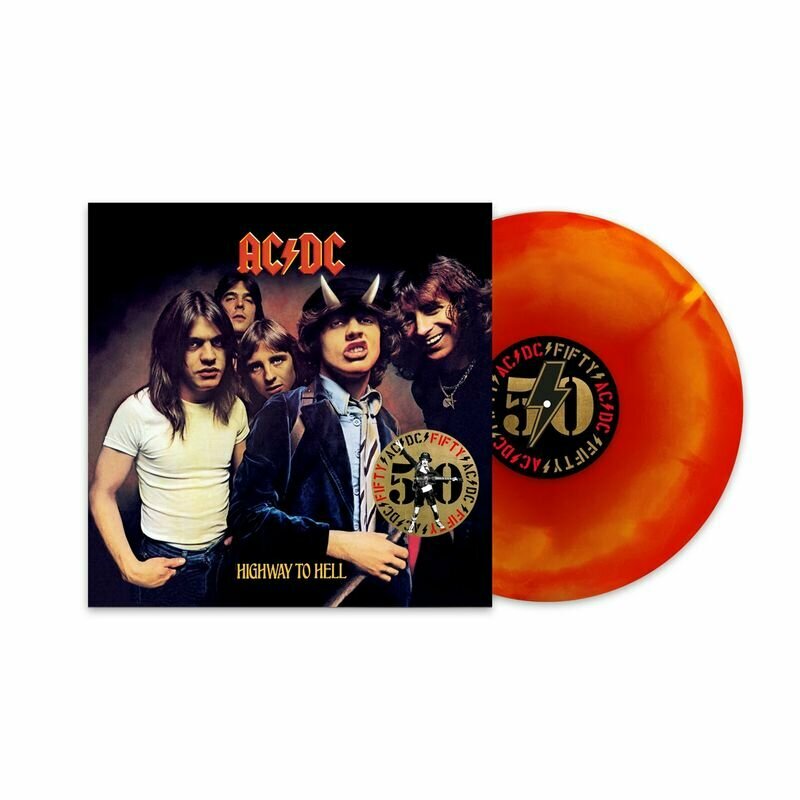 Виниловая пластинка AC/DC Highway to Hell 50th Anniversary (hmv Exclusive) Limited Edition Hellfire Vinyl