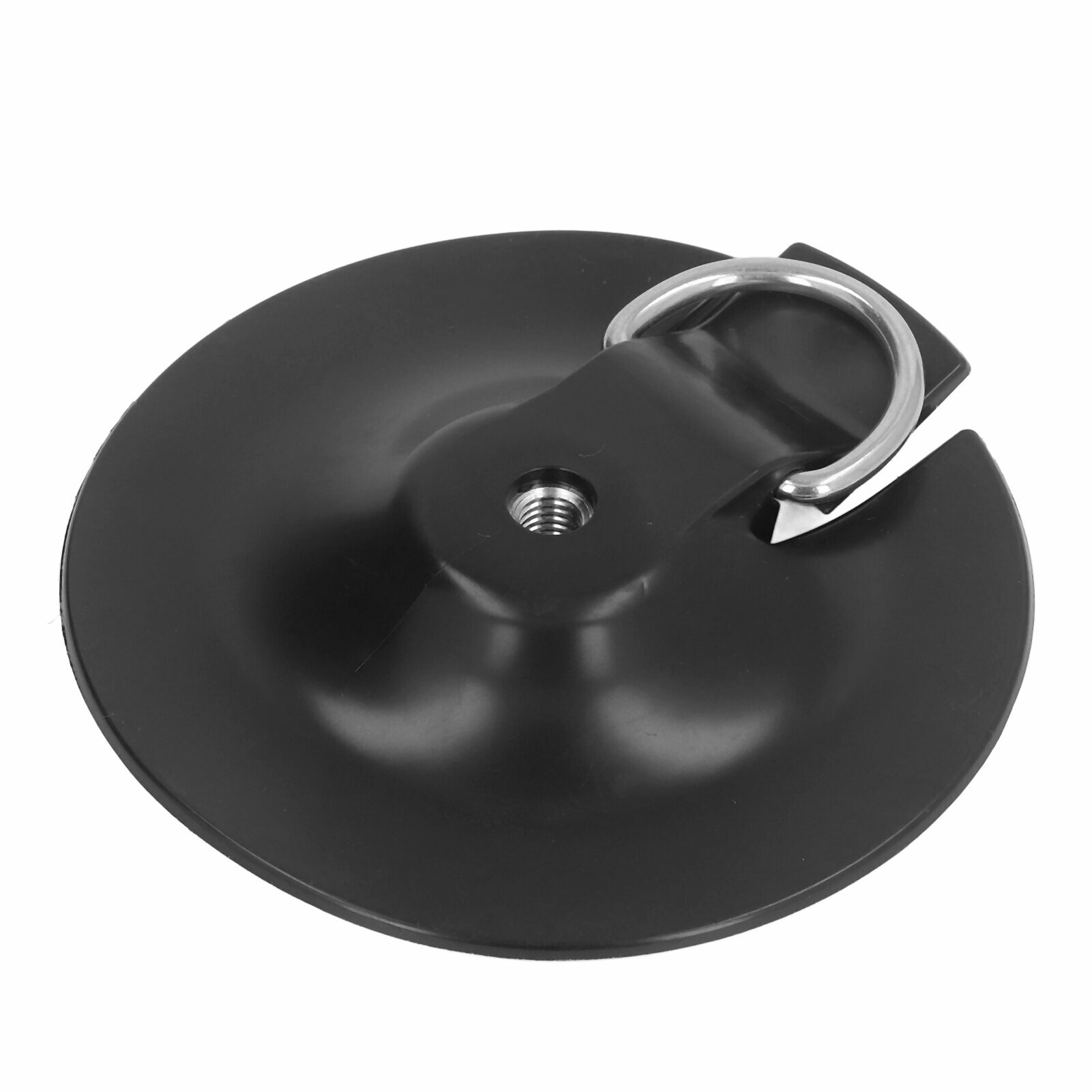 Surfboard Camera Mount Base с D Ring из PVC, держатель для камеры на серфборде, стабилизатор, крепление для активного отдыха, черный, диаметр продукта 11см, диаметр D Ring 3.8см, 1 шт.