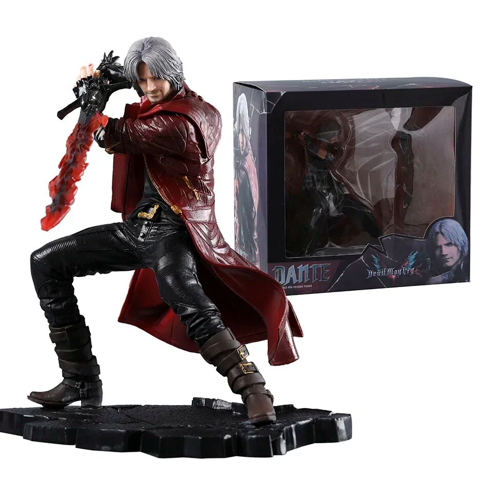 Devil May Cry 5 Dante Nero фигурки ПВХ 1/8, Dante box