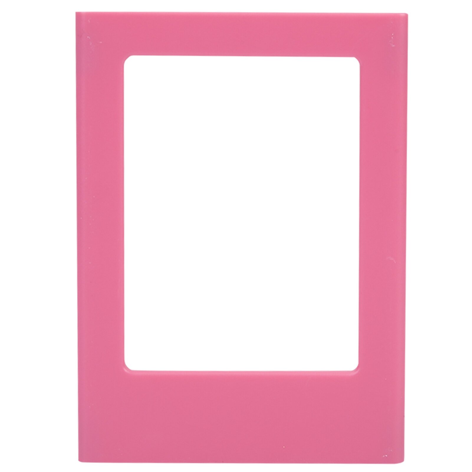 Magnetic Plastic Mini Photo Frame Refrigerator Magnet for Polaroid mini 3 Inch Photos (pink)