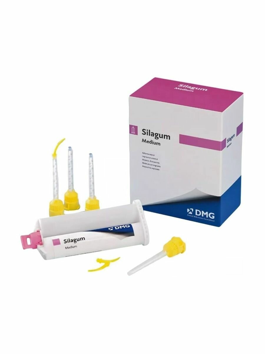 Силагум Медиум (Silagum Medium), коррегирующий слой, 2х50мл, 909716, DMG