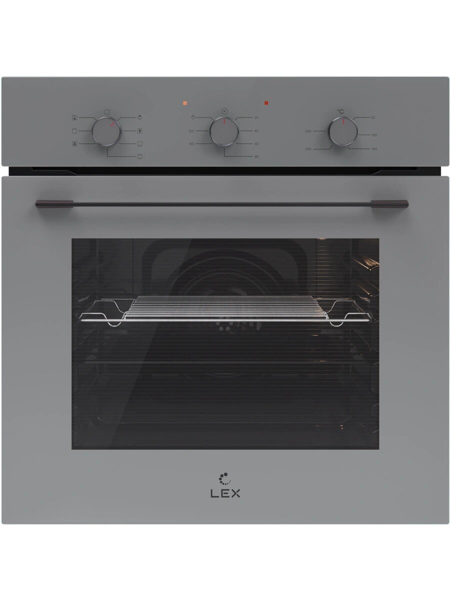 Духовой шкаф Lex EDM 075 GR серый (CHAO000403)