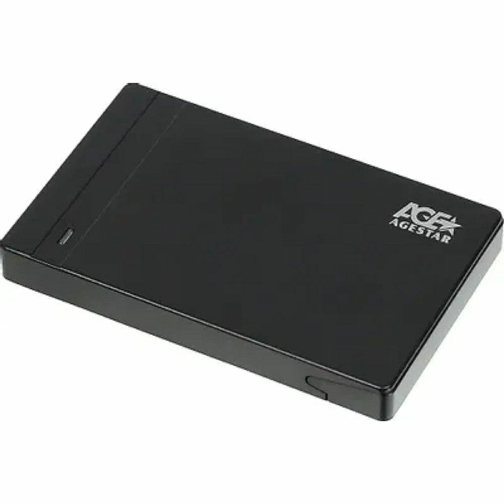 AgeStar Контейнер для HDD 3UB2P3 BLACK пластик, чёрный. UASP USB 3.0 Внешний корпус 2.5" SATAIII HDD SS