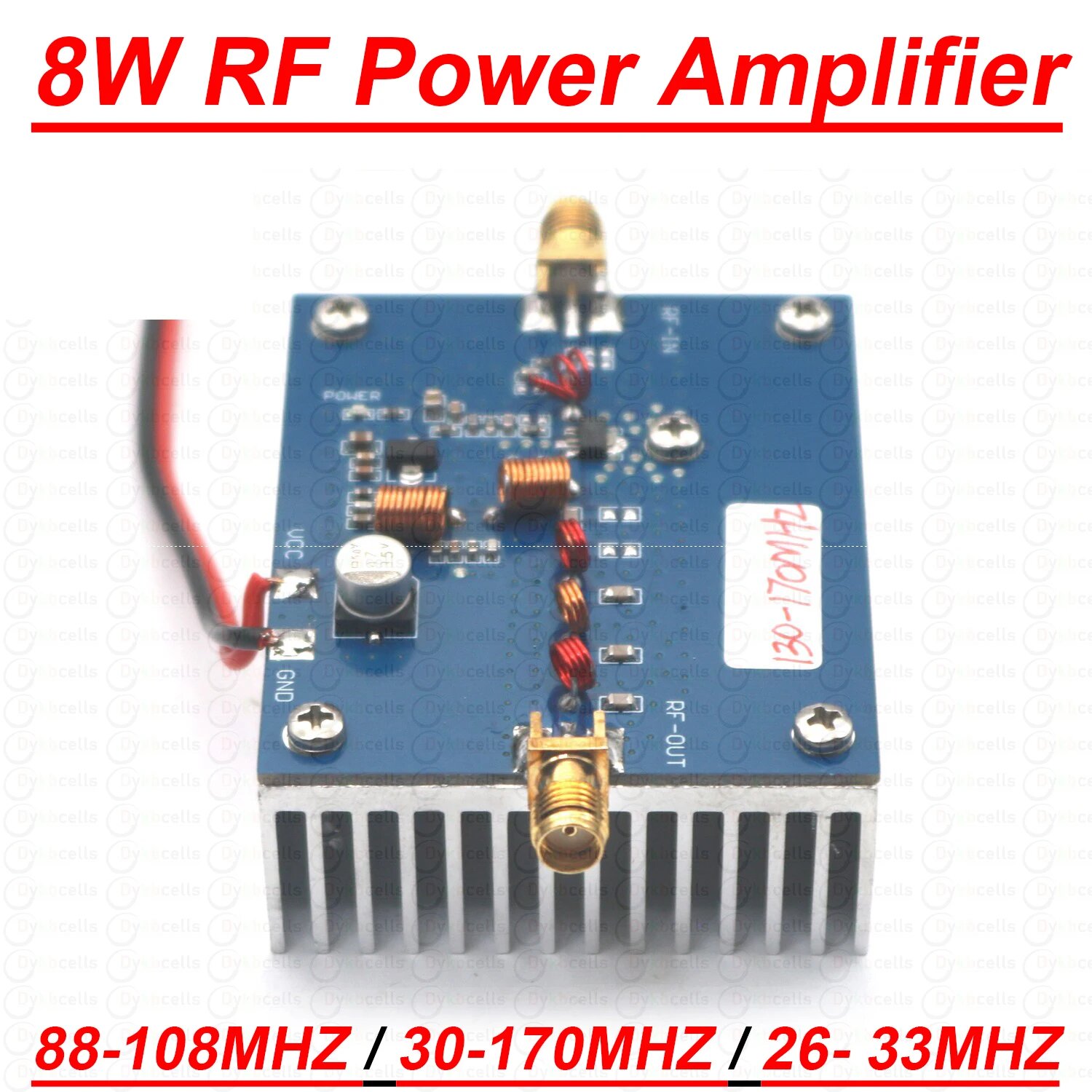 Усилитель мощности DykbRadio 5-8W 130-170MHZ