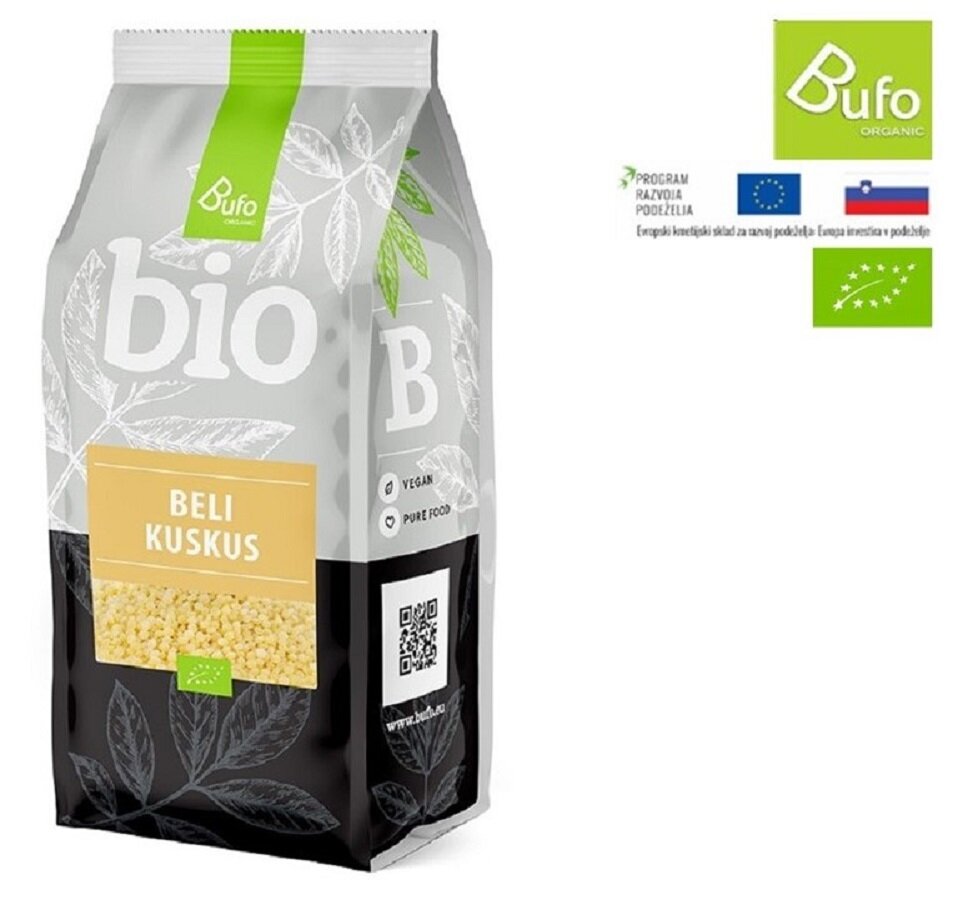 Кускус крупа пшеничная цельнозерновая Bufo Словения 500г