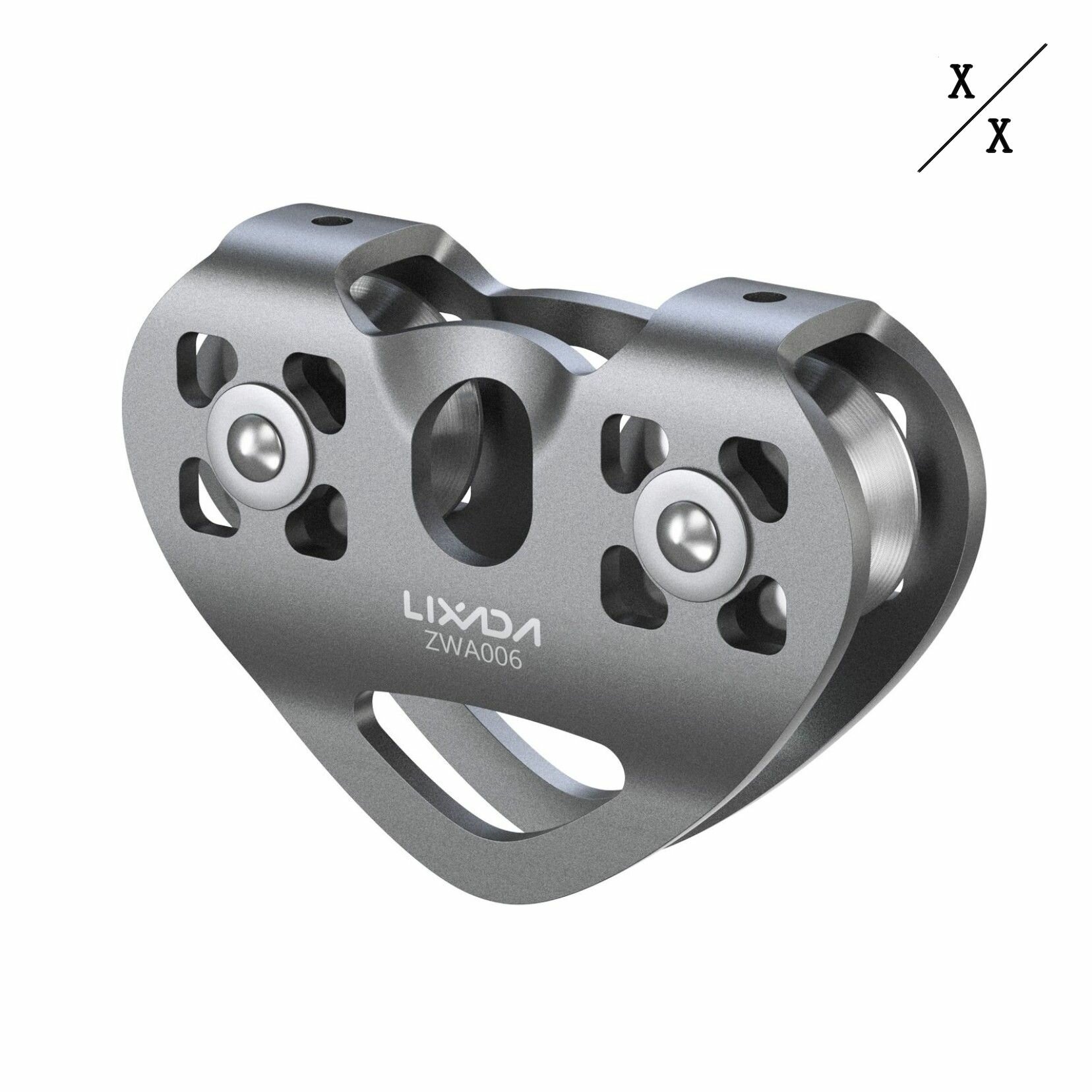 Lixada, Двухосный, блок-ролики для альпинизма, Зажимы,