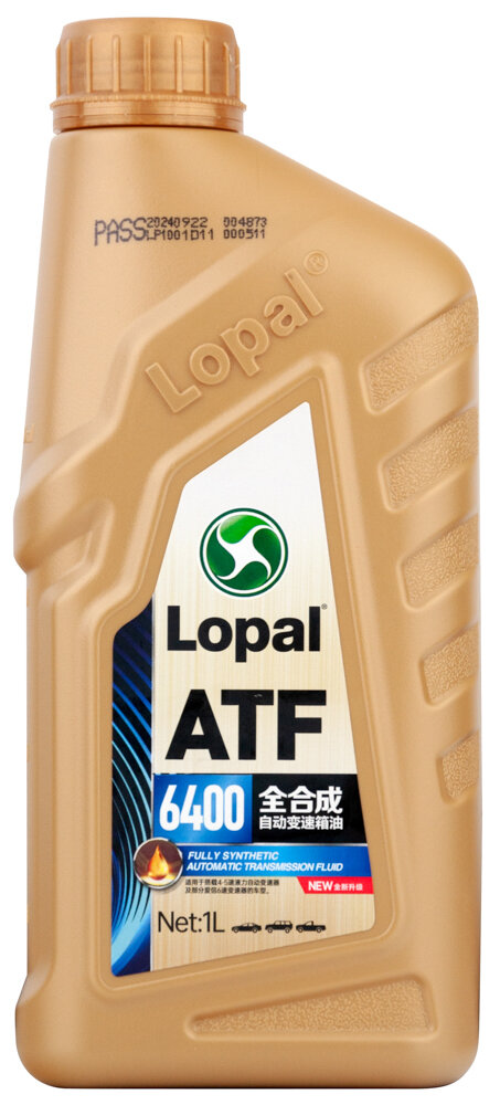 Lopal Трансмиссионное масло для АКПП Lopal ATF 6400 синтетическое 1л