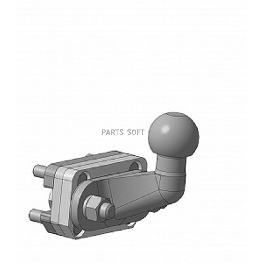 ТСУ на АМ HAVAL H9 2014-, без электрики от официального дистрибьютора, ORIS, артикул 8005F