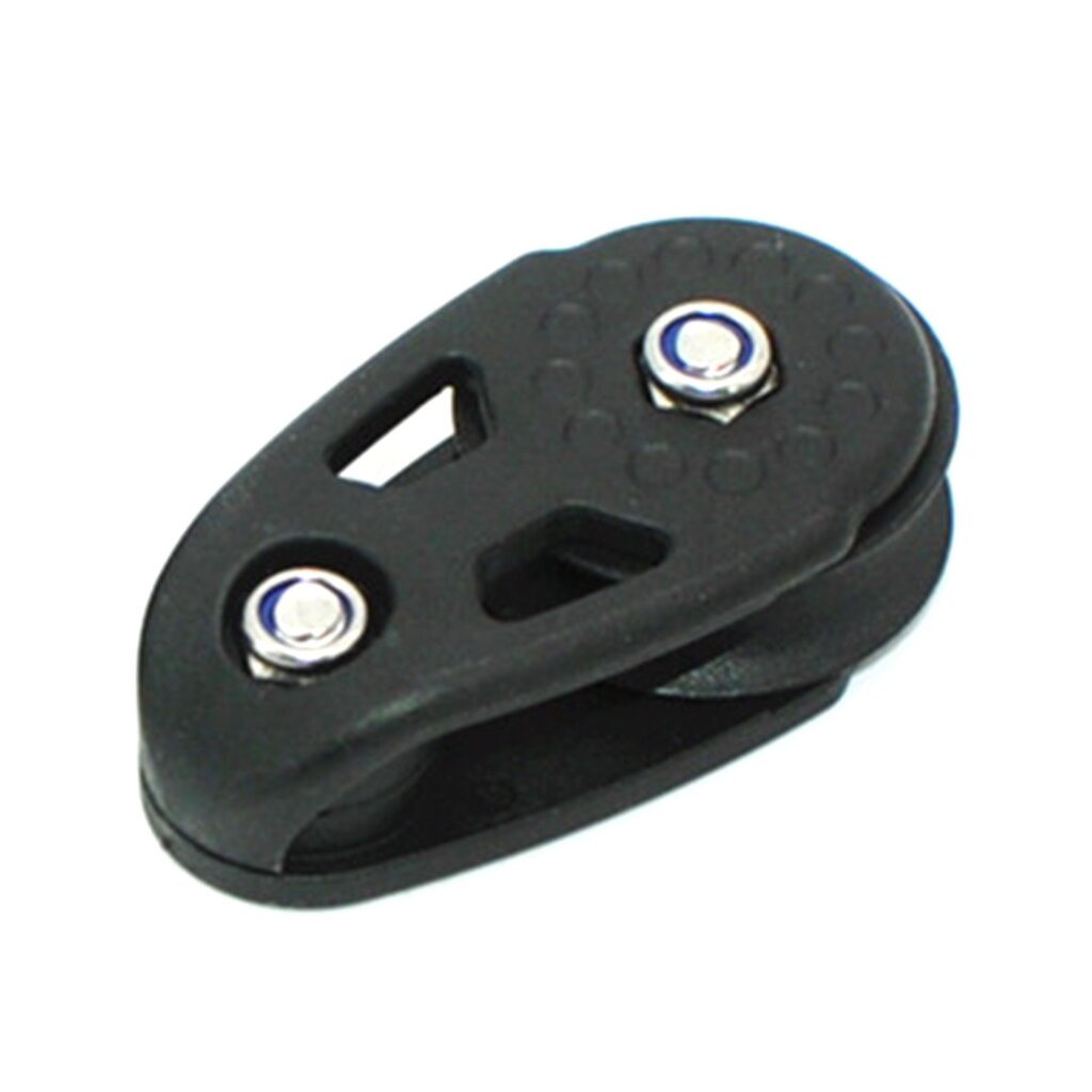 2pcs Каяк шкив Нейлоновые блоки шкивы Твердое скользящее железнодорожное колесо