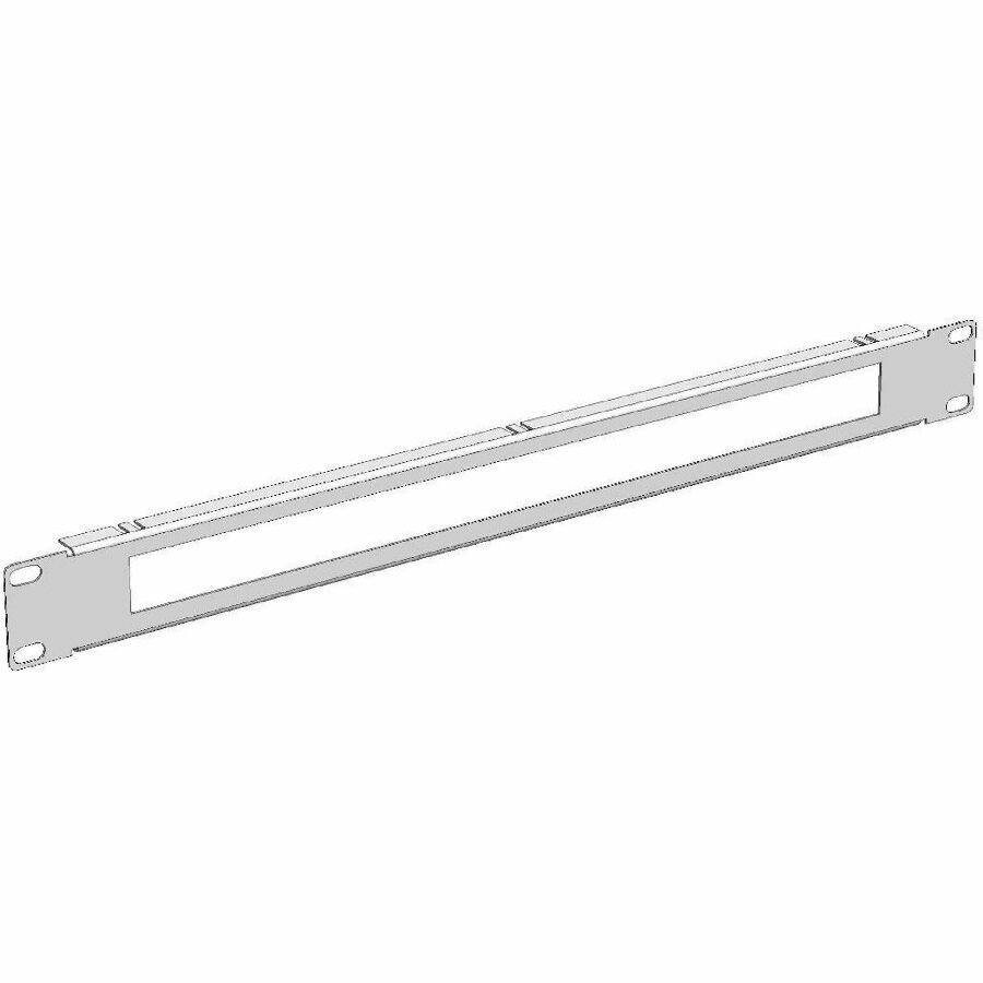 Фальшпанель-заглушка 19" 9U с отверстием S2.5мм