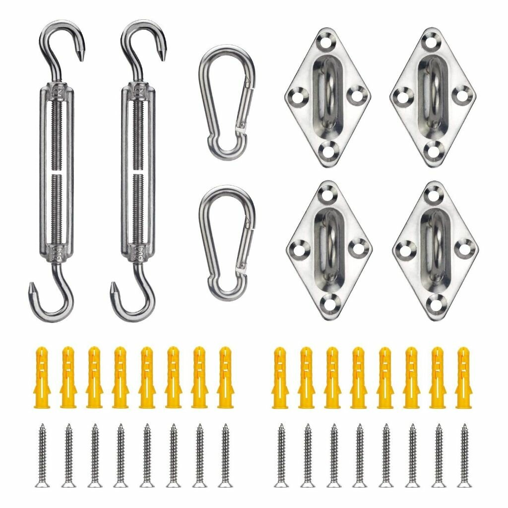 Комплект крепежа для теневого навеса - 40 шт.