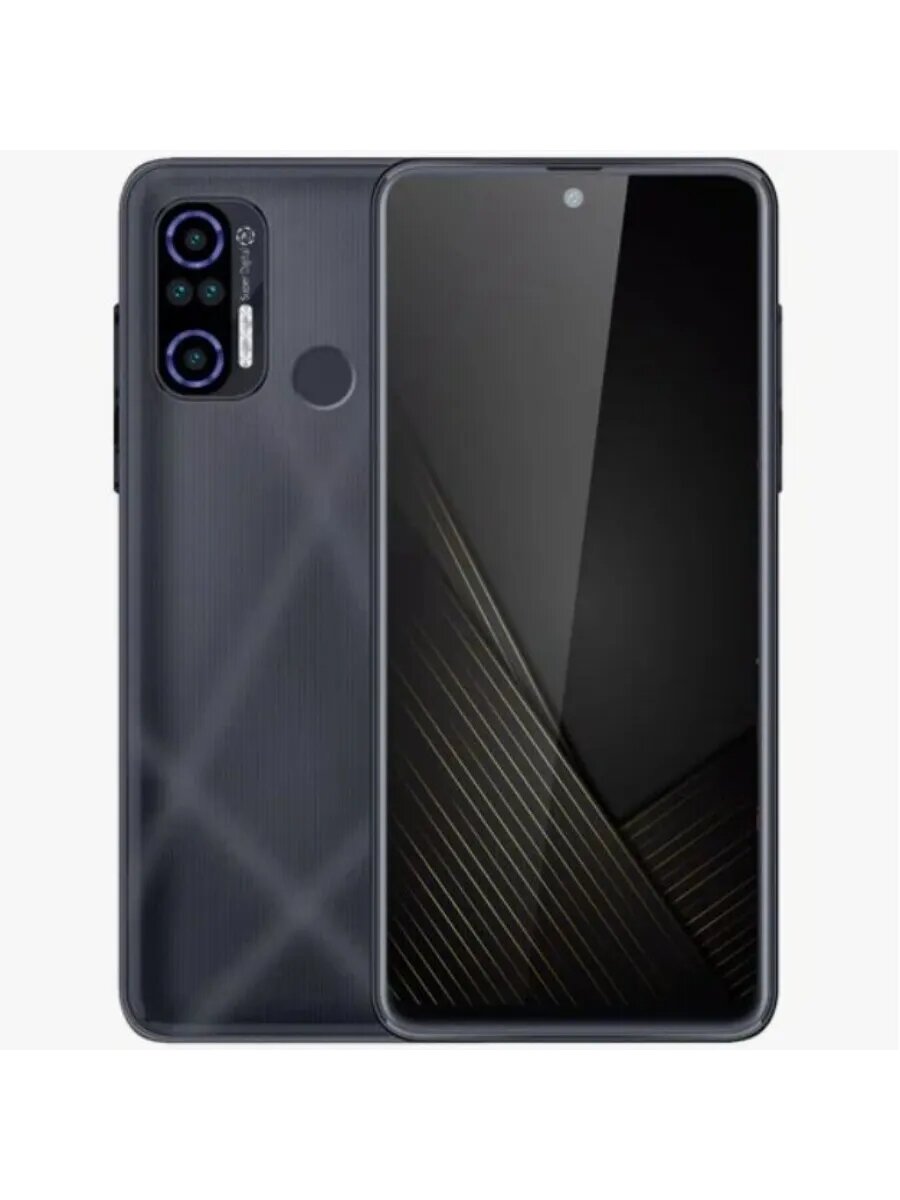 6.8" Смартфон B10+ LTE 2+64 ГБ темно-серый РСТ