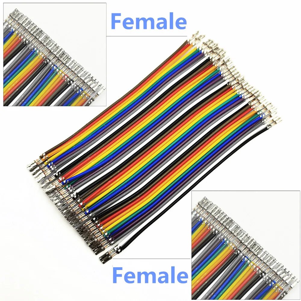 LUOHONGDA Dupont провода 10/20/40 контактов 40Pin, Length 30CM, Female to Female