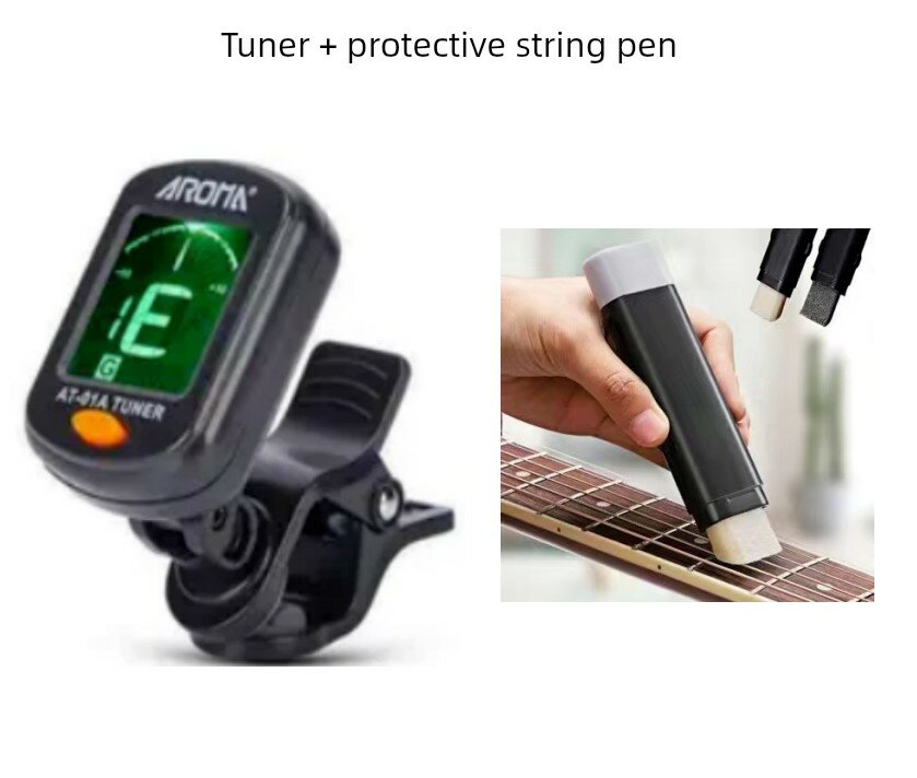 Тюнер для гитары, фолк-гитары, укулеле, электронный автоматический тюнер, шифтер тона, аксессуар с креплением на клипсу