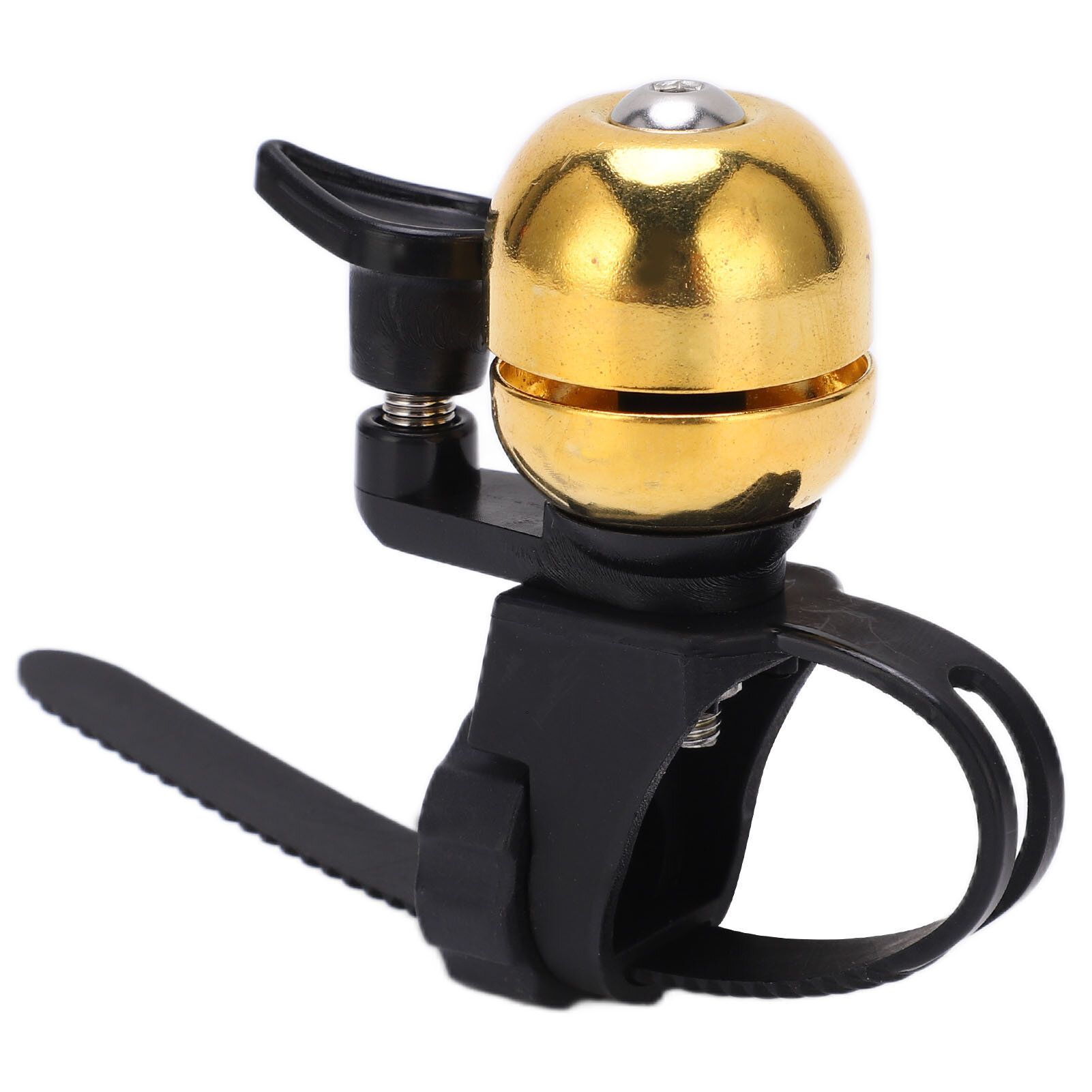 Велосипедный звонок из медного сплава, звонок на руль велосипеда для горного велосипеда, шоссейного велосипеда и детского велосипеда. Золотой.