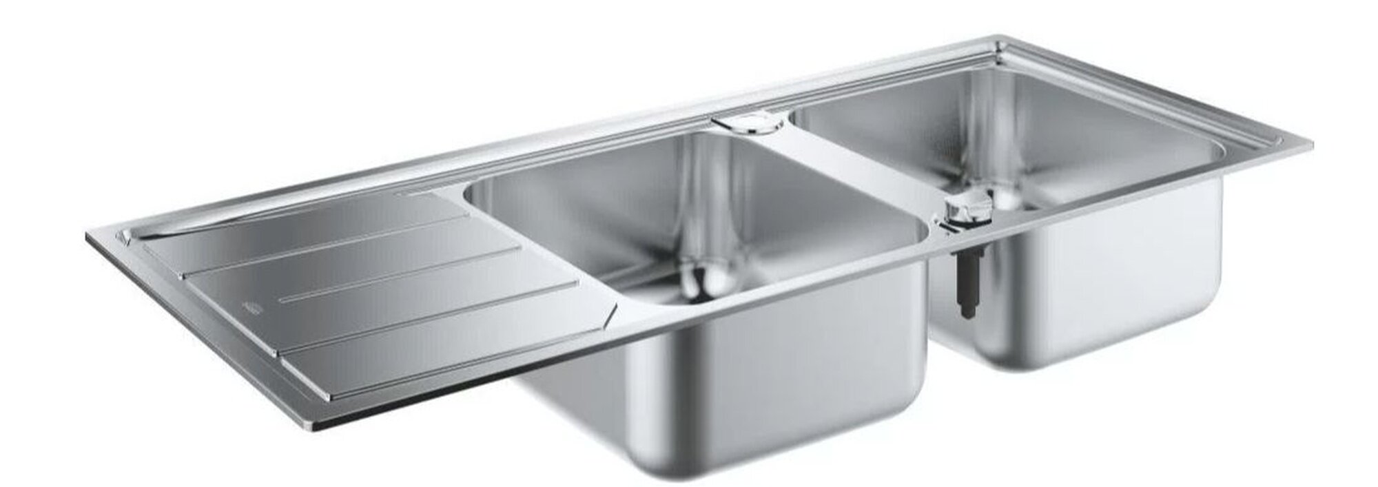 Мойка Grohe 31588SD0, нержавеющая сталь, встраиваемая, серебристая