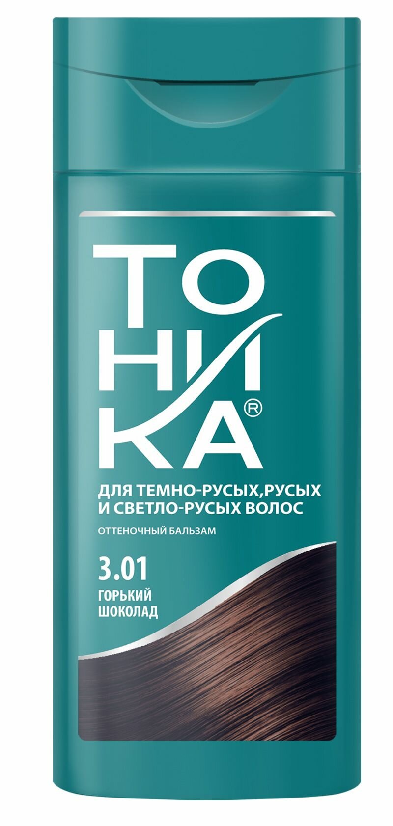 Оттеночный бальзам Тоника 3.01 Горький шоколад 150 мл