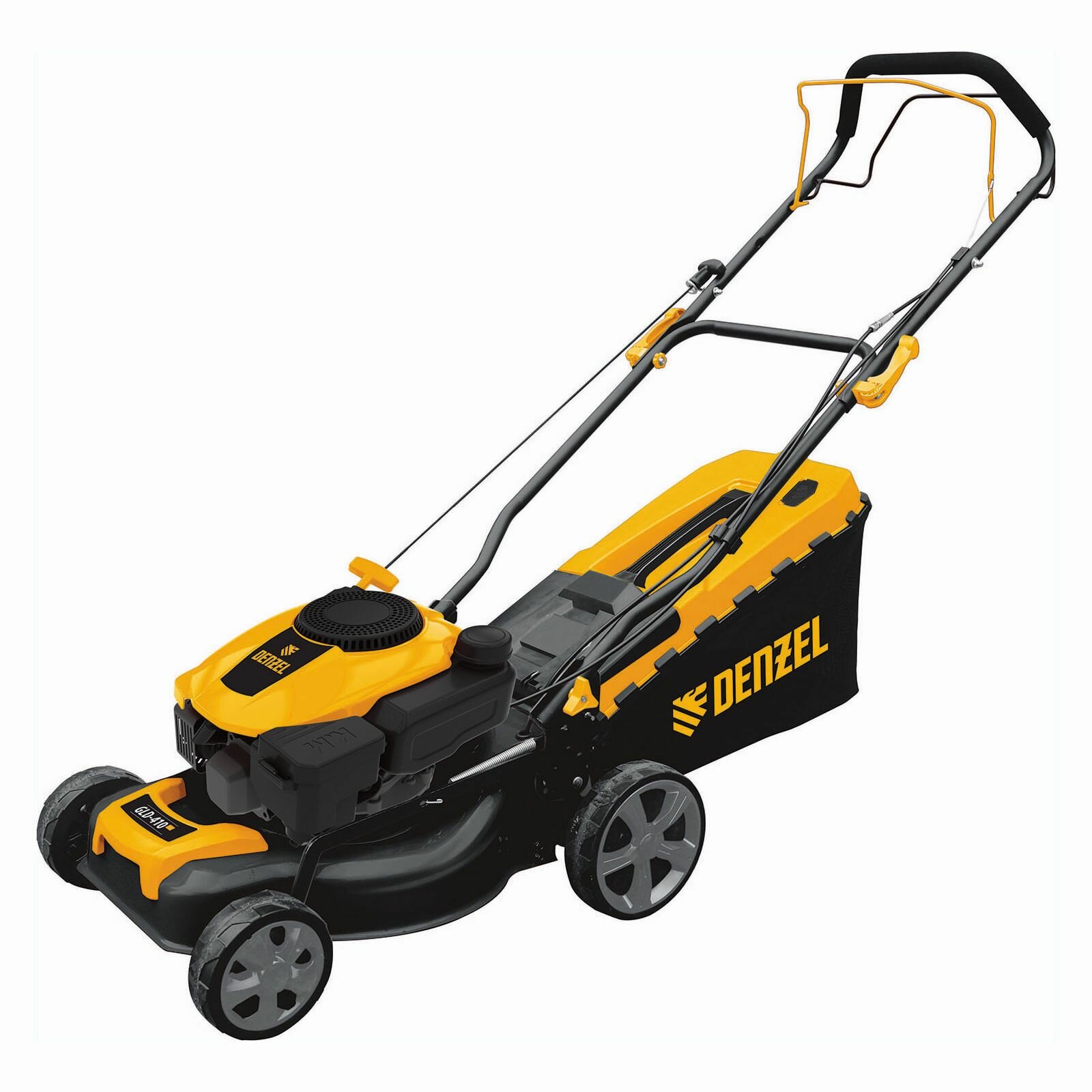 Газонокосилка бензиновая GLD-410SP-K 150 см3 41 см привод 40 л Denzel, 58813
