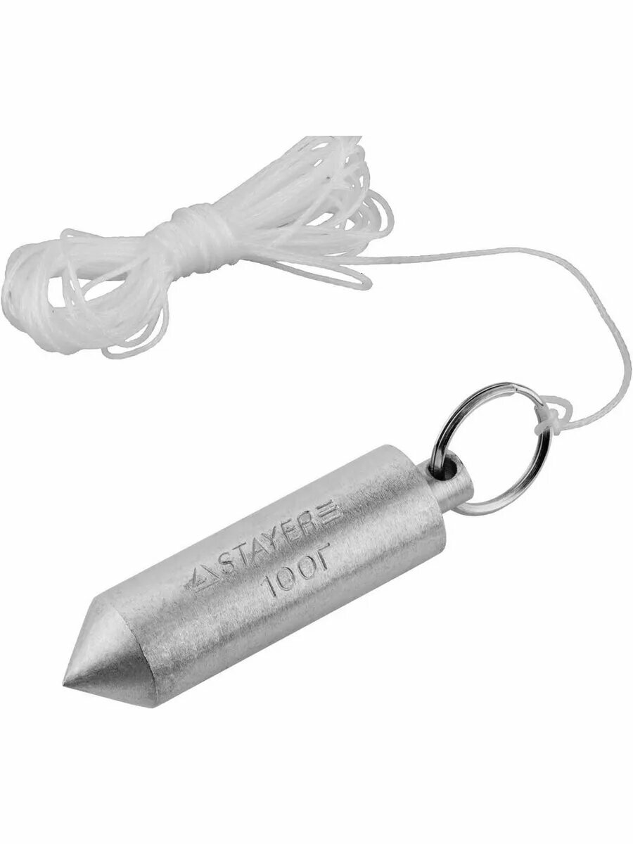 5 м, 100 г, строительный отвес со шнуром (0635-10)