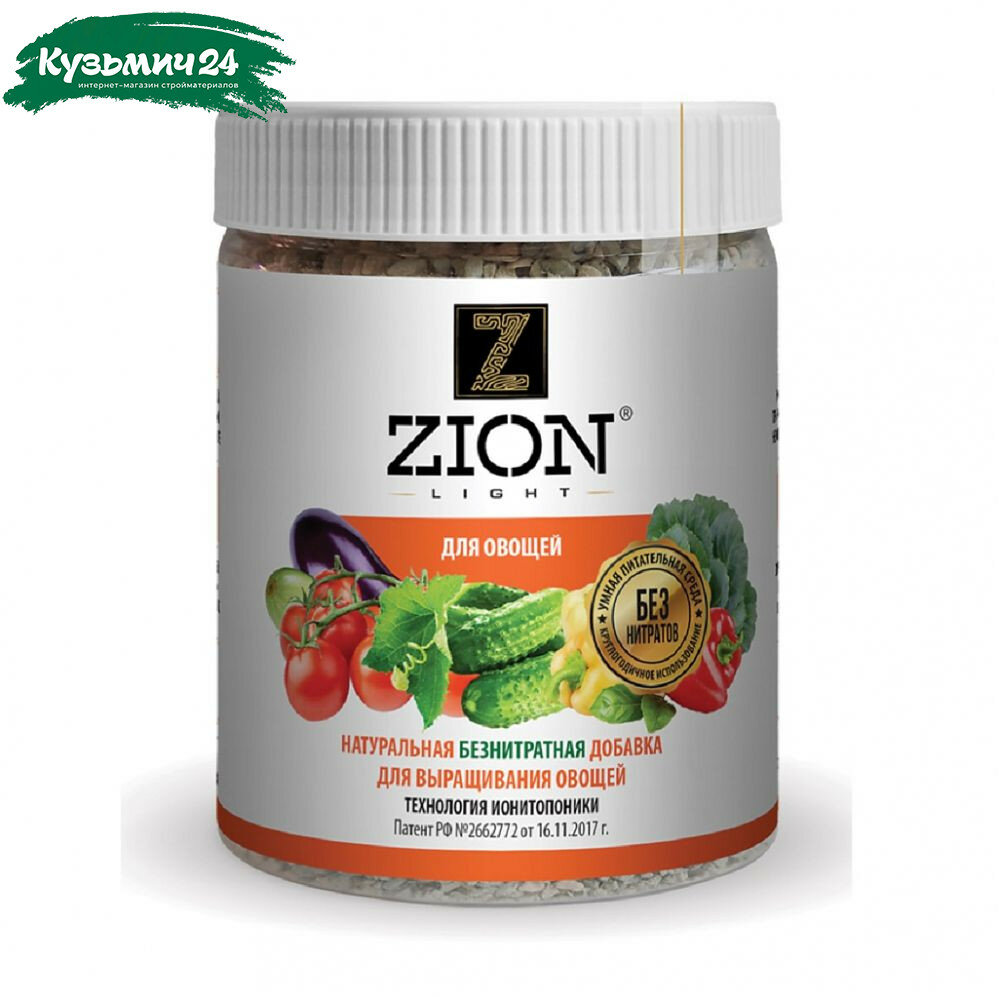 Удобрение минеральное Zion V000012 для овощей, полимерный контейнер, 450 г