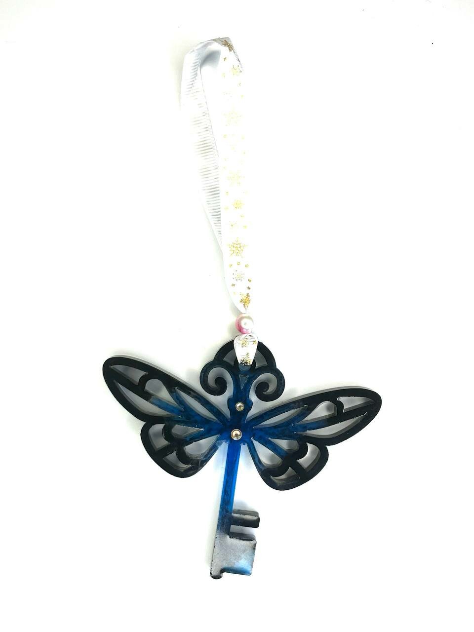 Елочная игрушка Kling "Ключ к новогоднему чуду", эпоксидная смола