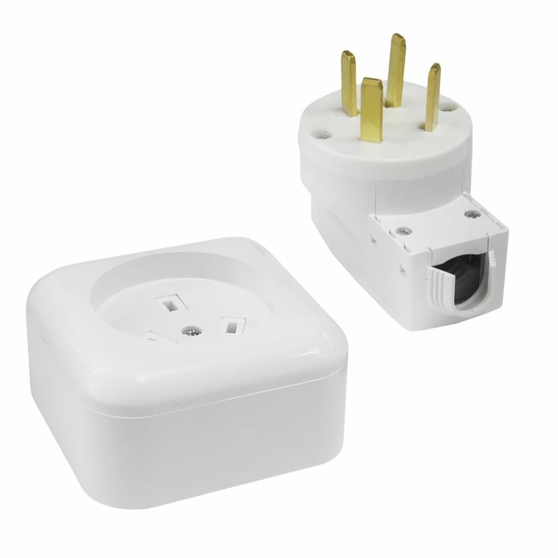 Печной разьем РШ/ВШ 32А 440В 3-х фазная О/У с з/к АБЦ РА 32-005 (вилка В32-003) 86Б Bylectrica