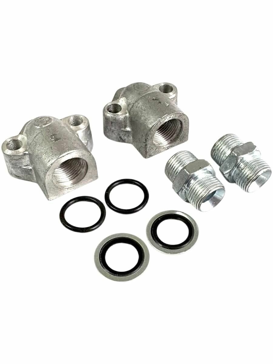 Фланец насоса НШ 10/16 внутренняя резьба М20*1,5 (комплект 2 шт,)