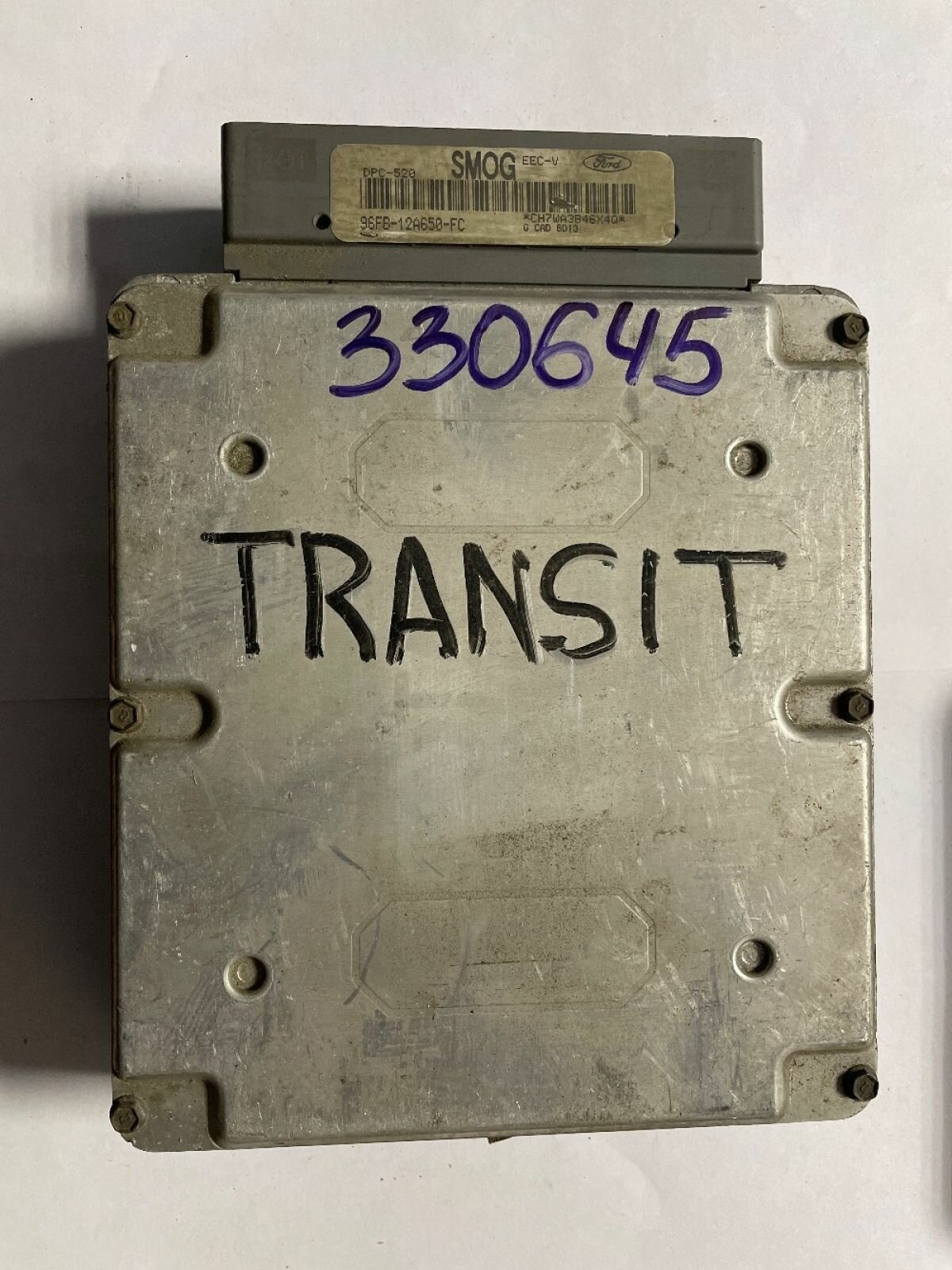 Блок управления двигателем Ford Transit IV 96FB12A650FC