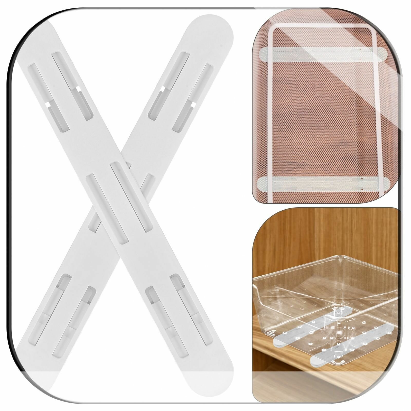 2 Штуки Направляющие, Из ABS-пластика, Для Организации в Спальне