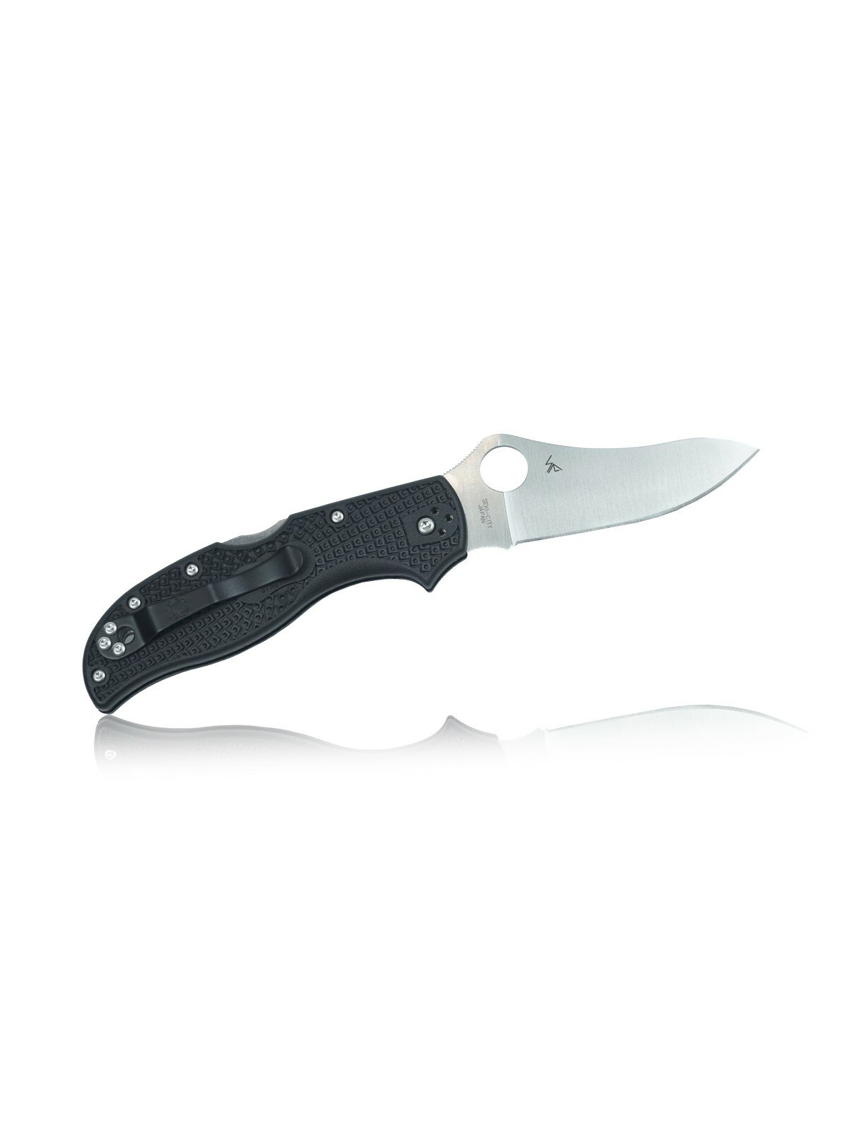 Нож складной Япония Spyderco STRETCH 2 (C90PBK2), лезвие 87 мм, длина ножа 208 мм, сталь VG-10, рукоять нейлон, Япония