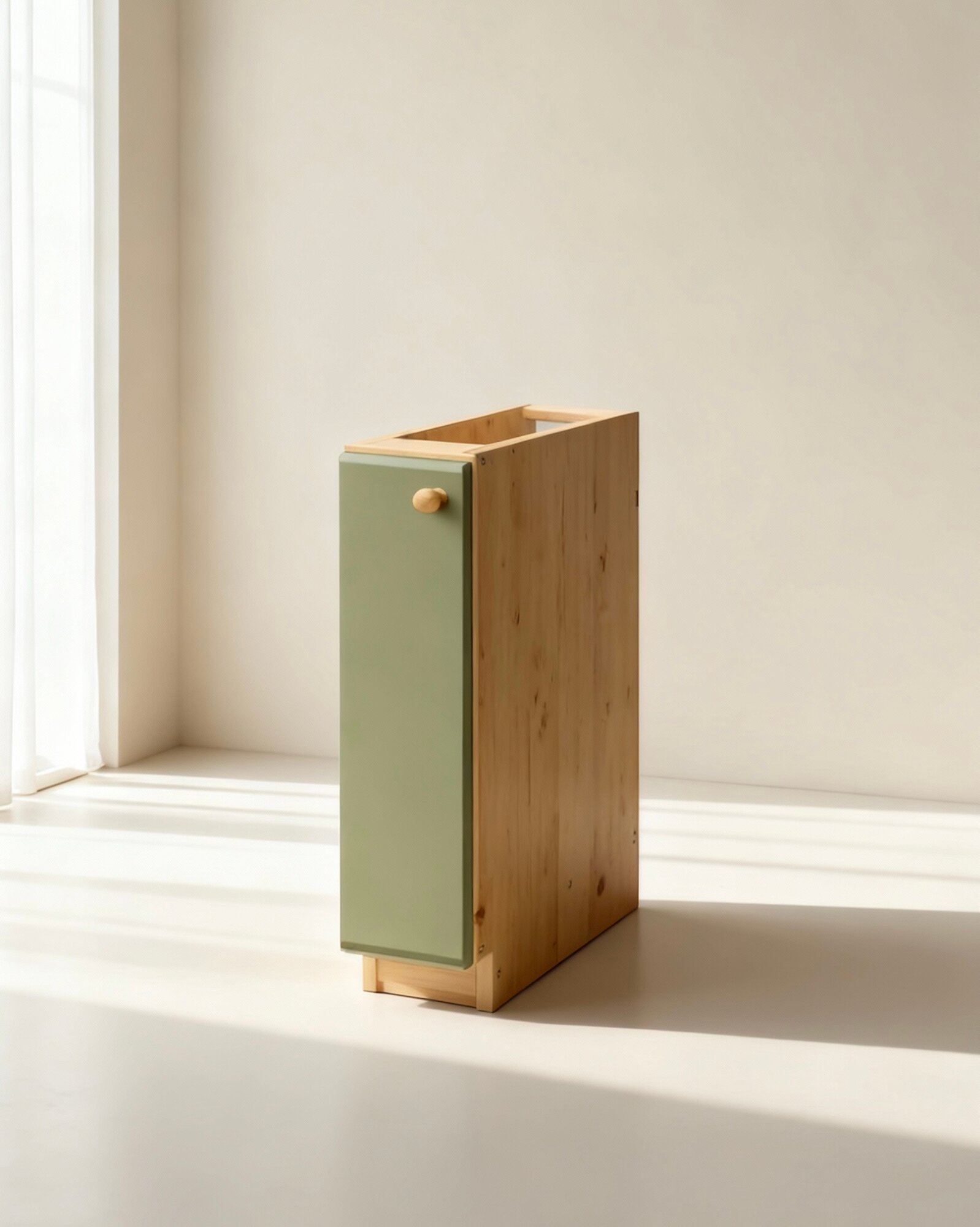 Кухонный модуль напольный, тумба напольная узкая арт.320мм. Кухня Весури Олива