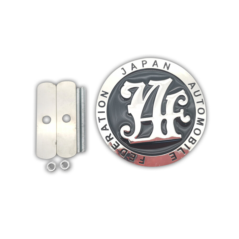 Универсальный значок JDM на решетке радиатора эмблема JAF (Японской