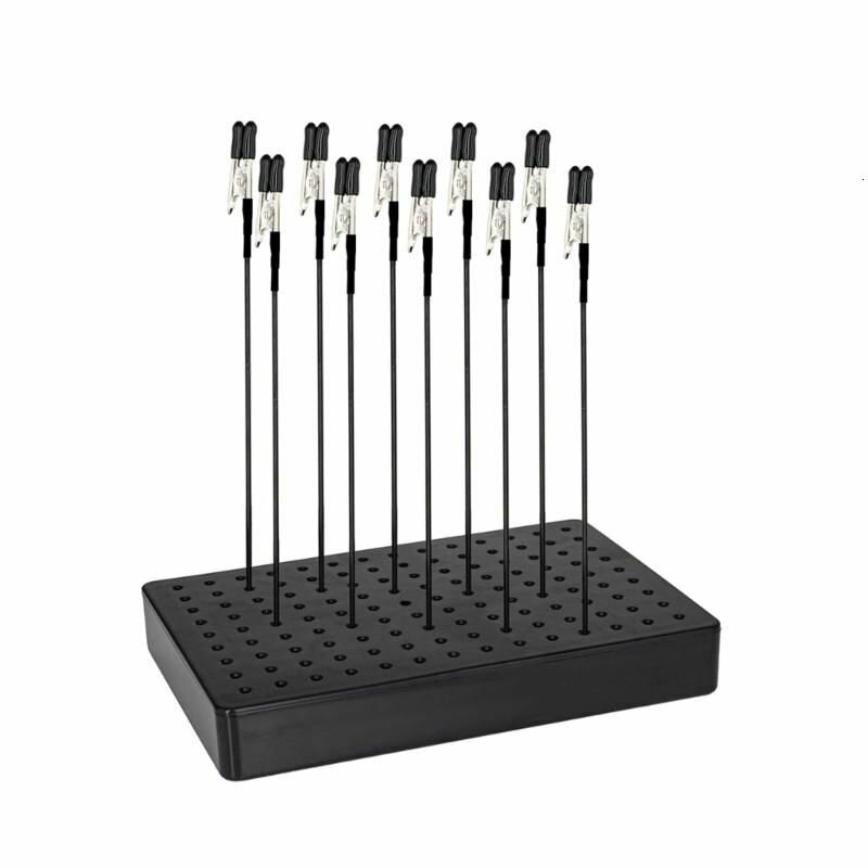 Металлическая подставка для моделирования и набор зажимов для окраски деталей, маленький