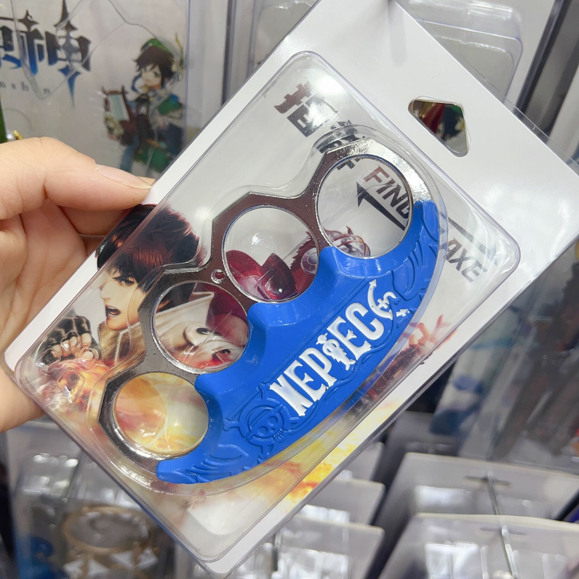 Аниме игра периферия Джин Лонг оригинальный Й Шен кольцо на палец из One Piece реквизит для улицы игрушка для студентов модель металлического ремесла