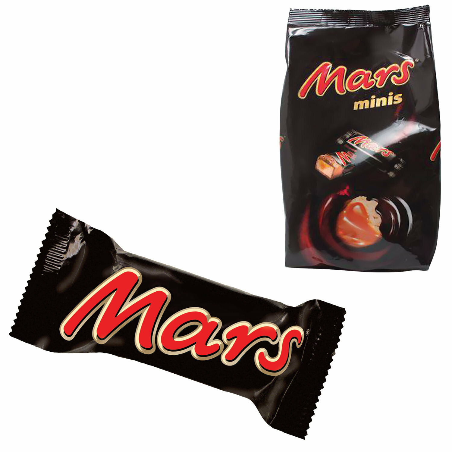 Шоколадные батончики MARS "Minis", 182 г, 2261
