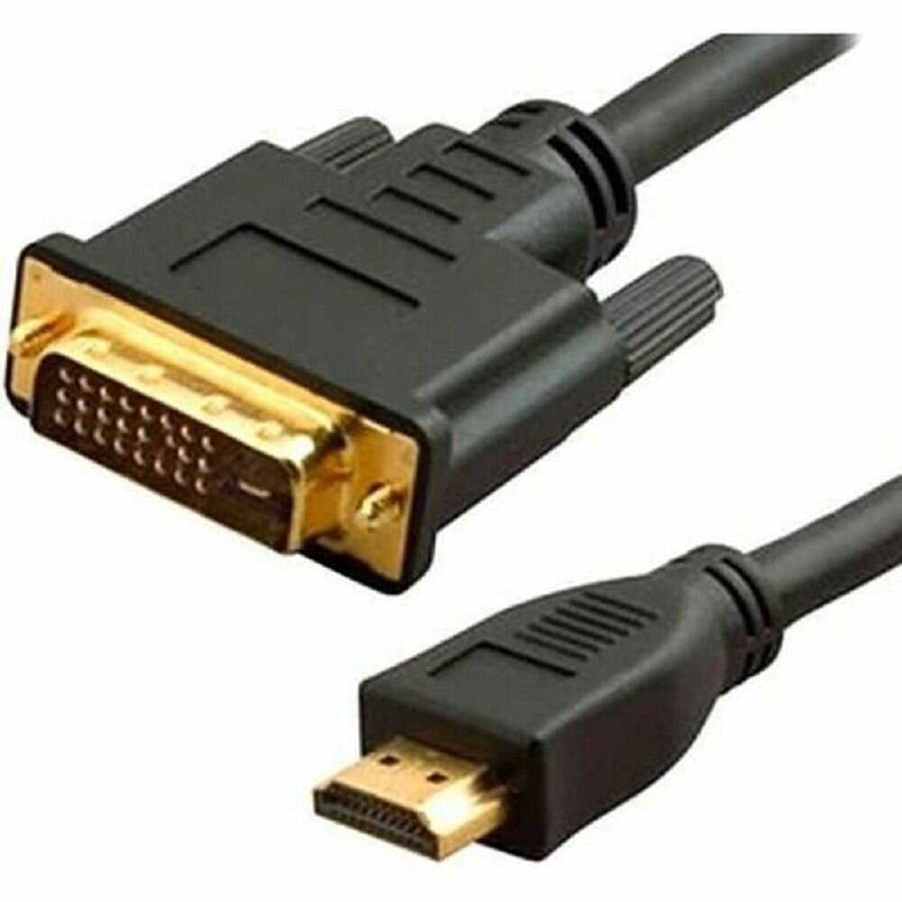 5bites Кабель HDMI DVI APC - 073 - 020 Кабель HDMI M DVI M 24+1 double link, зол. разъемы, ферр. кольца, 2м.