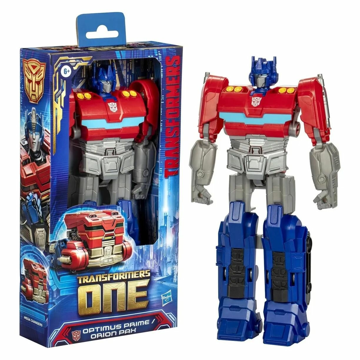 Фигурка Трансформеры Mega Changer Оптимус Прайм Transforners One 28 см Орион Пакс F8699 Hasbro
