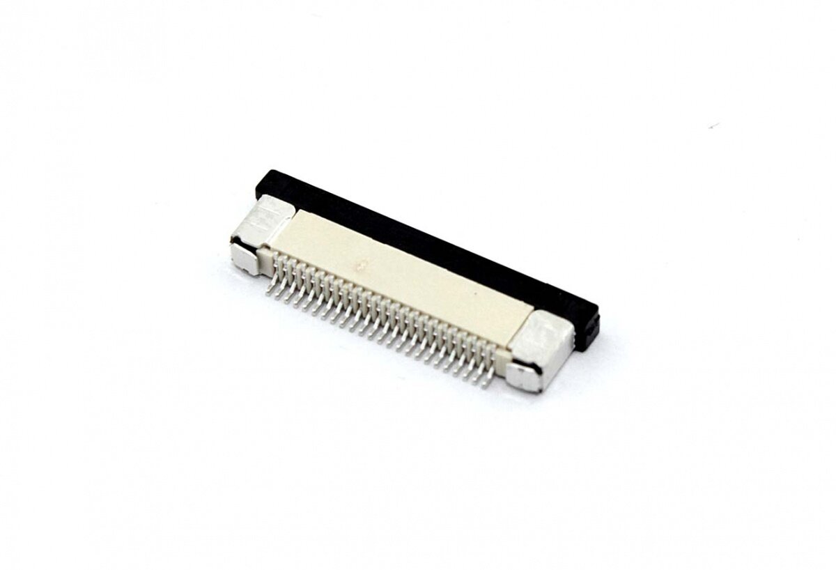 Разъем FPC Half Coverage Bottom Contact 0.5K-BX-24PWB 24 pin высота 2мм шаг 0,5мм