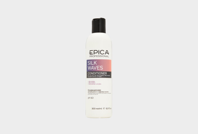 EPICA PROFESSIONAL Silk Waves Кондиционер для вьющихся и кудрявых волос, 300 мл