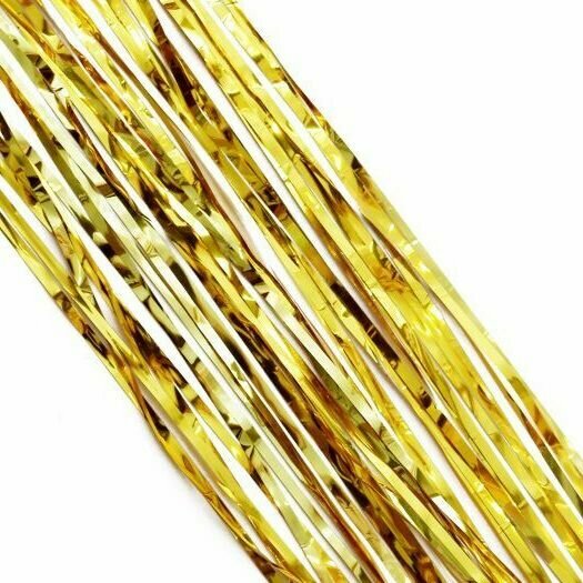 Новогодний дождик Золото (10*100 см) / 10 шт. / Браво