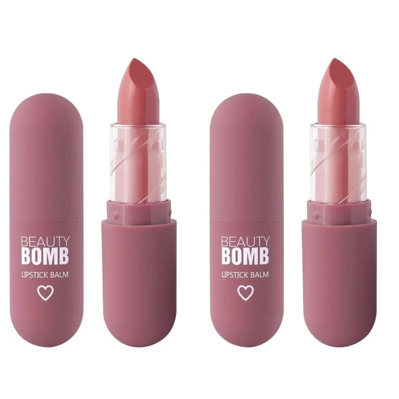 Помада-бальзам для губ Beauty Bomb Color Lip Balm тон 05, розово-терракотовый, 4 г, 2 шт