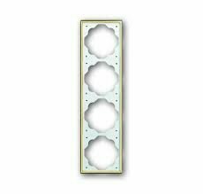 Рамка ABB Impuls 4-ая золото