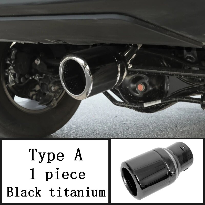 Автомобильная задняя выхлопная труба из нержавеющей стали, глушитель, задняя труба для Great Wall TANK 300 2021-2023, автомобильные аксессуары, авто. Type A