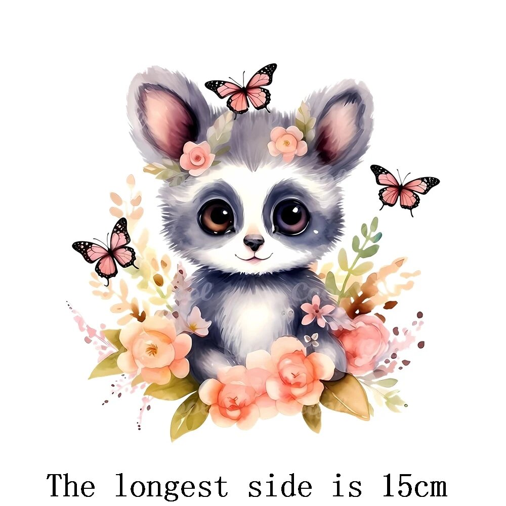 Теплопередающие нашивки животные 15 см Th3275-18