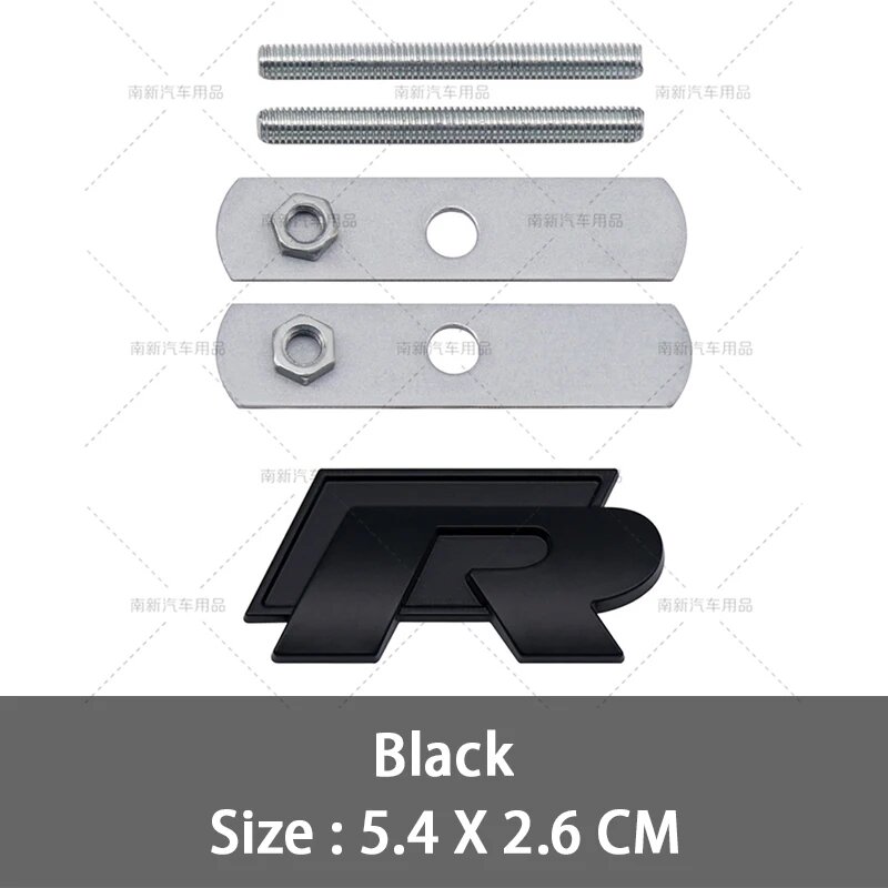 3D металлический значок Rline, эмблема R Line, гриль, передний капот, автомобильные наклейки для VW Golf 6 7 8 MK6 MK7 MK8 Tiguan Magotan Lavida Lamando A-12