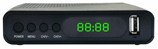 Цифровые приставки DVB-T2 HYUNDAI Цифровой TV Ресивер HYUNDAI H-DVB500 черный