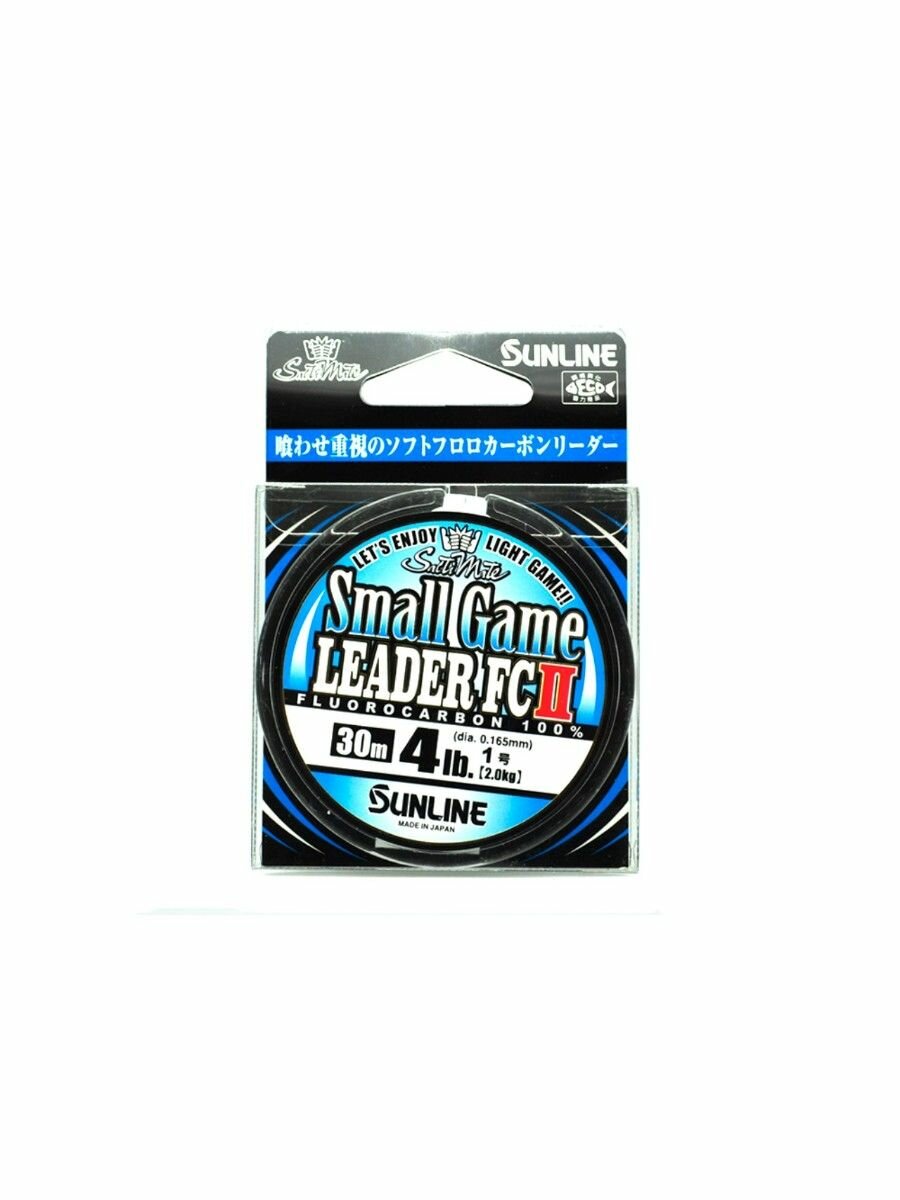 Флюрокарбон леска для рыбалки SUNLINE SWS Small Game FC II 30м #1/4lb